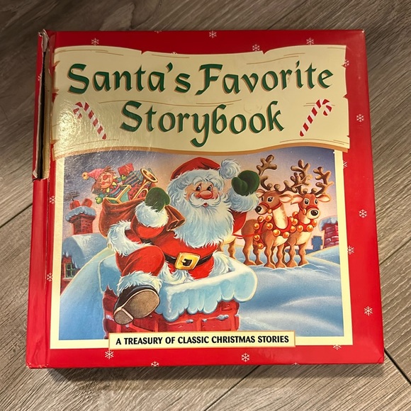 Other | Santas Favorite Storybook A Treasury Of Classic Christmas ...